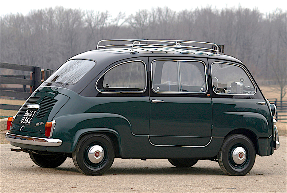 FIAT 600 MULTIPLA qui storia, curiosità, caratteristiche e FOTO